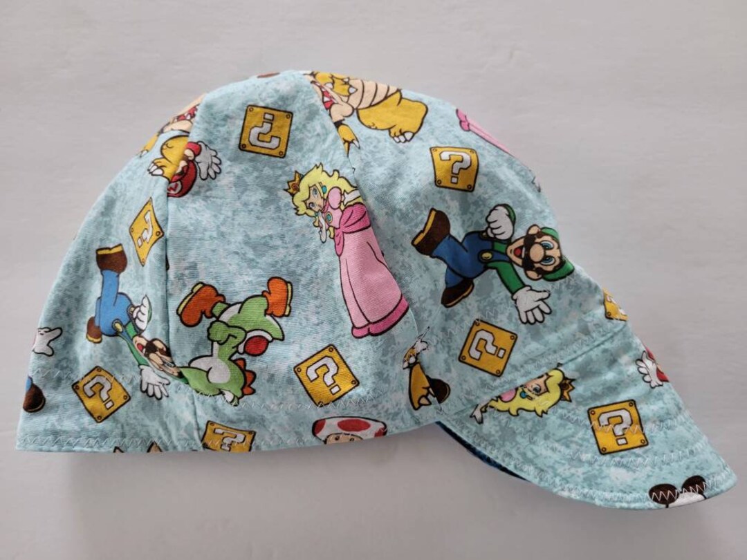 Ready to Ship - Medium - Mario Video Game - Welding Cap - Welders Hat ...