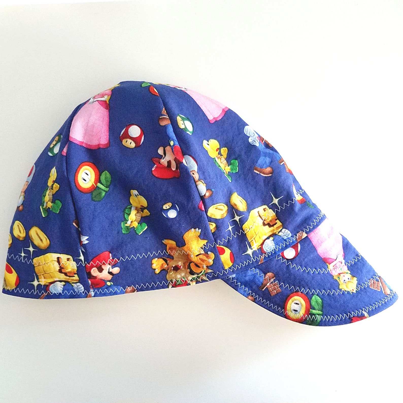 Custom 6 Panel Welders Welding Cap / Hat Cartoon Reversible | Etsy