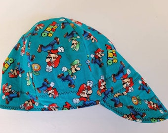Super Mario Welding Cap - Etsy