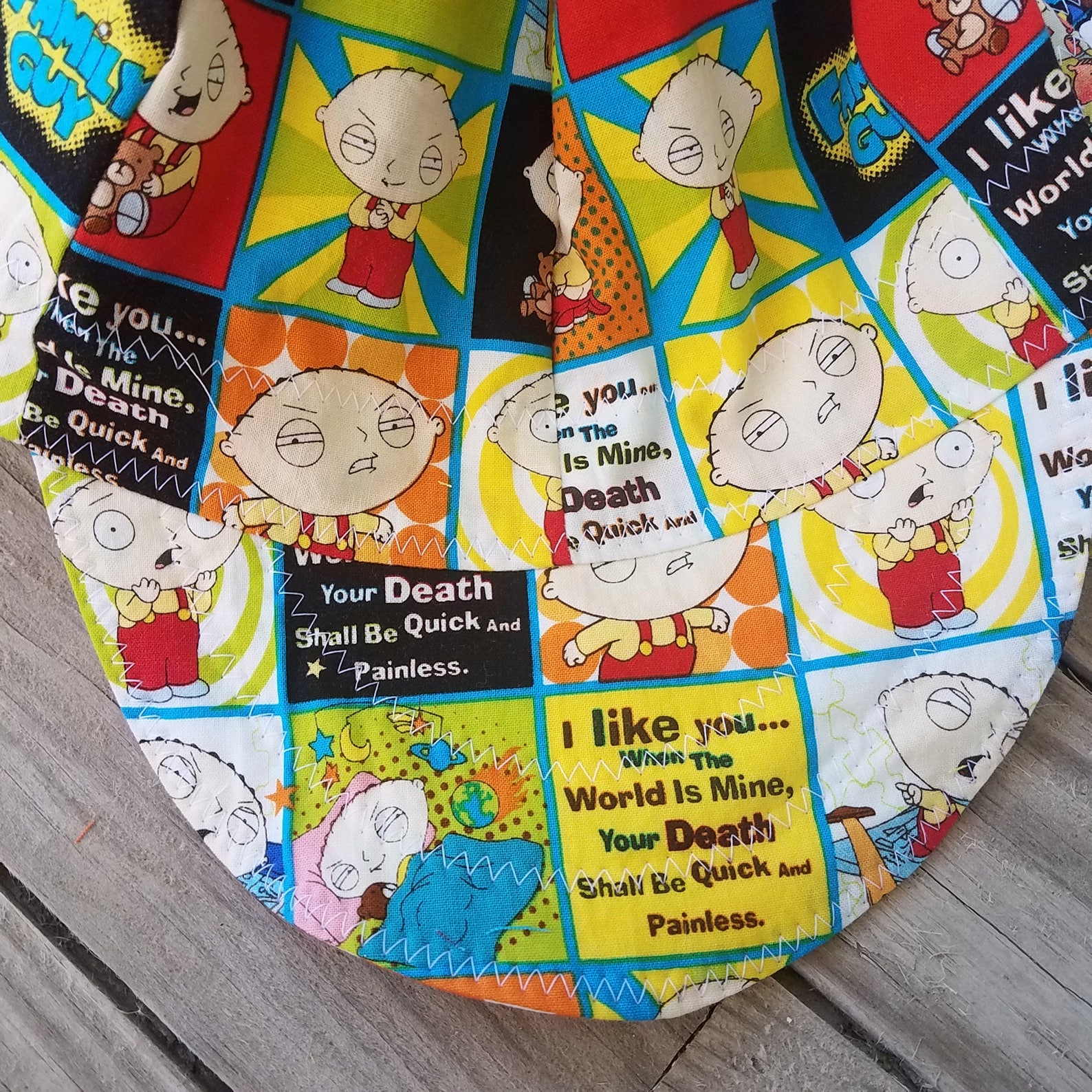 Custom Family Guy's Stewie 6 panel welders welding cap / | Etsy