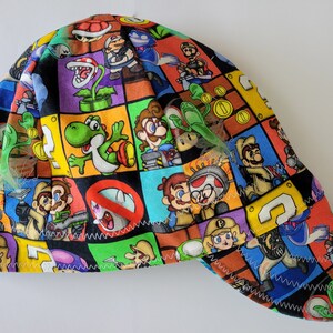 Custom Made Mario Twill 6 Panel Welders Welding Cap / Hat - Etsy