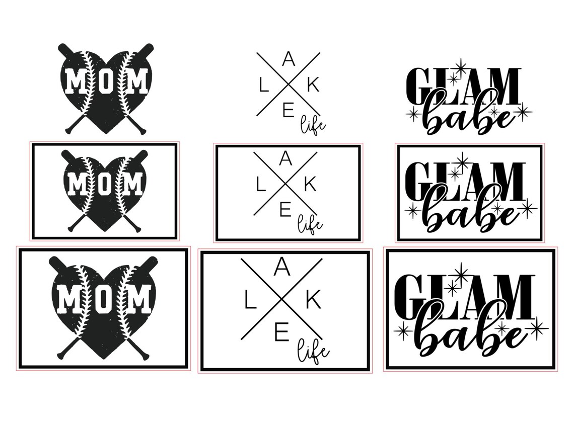 Laser Hat Patch Svg Designs Faux Stitching Digital Download Etsy