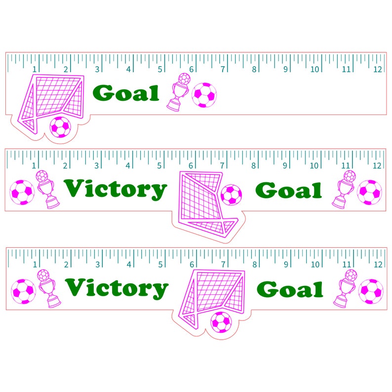 Sports Ruler Bundle Laser Cut SVG File - Etsy