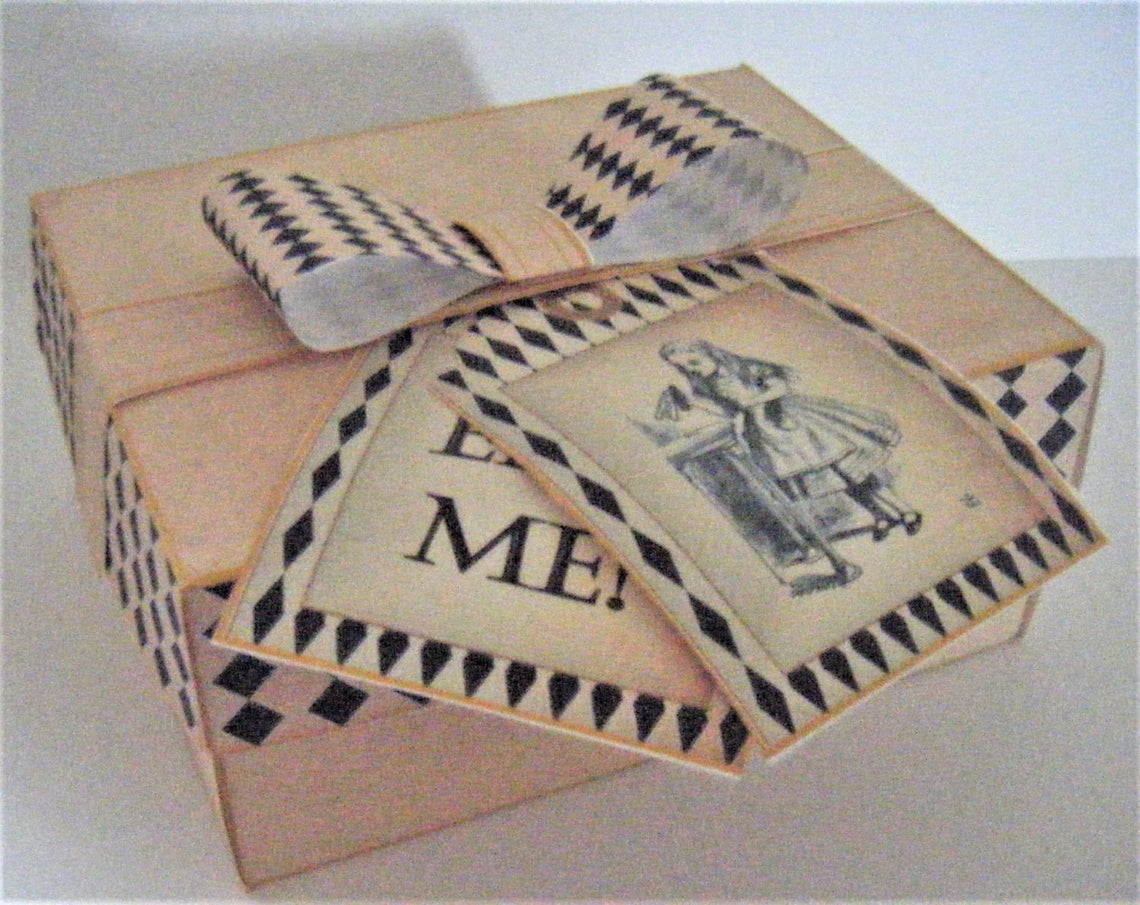 Alice in Wonderland Box Digital KIT - Etsy