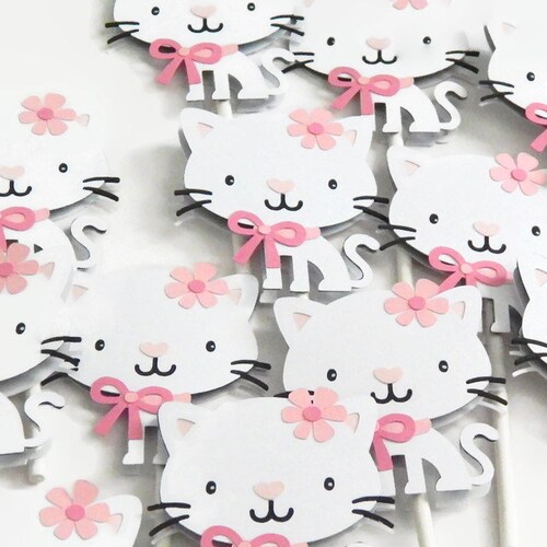 Cat 225-279 Cake Topper | Etsy