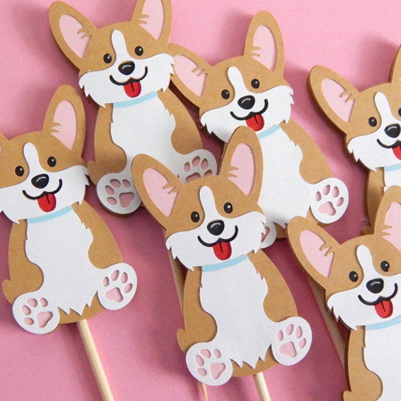 Corgi Birthday Decorations - Etsy