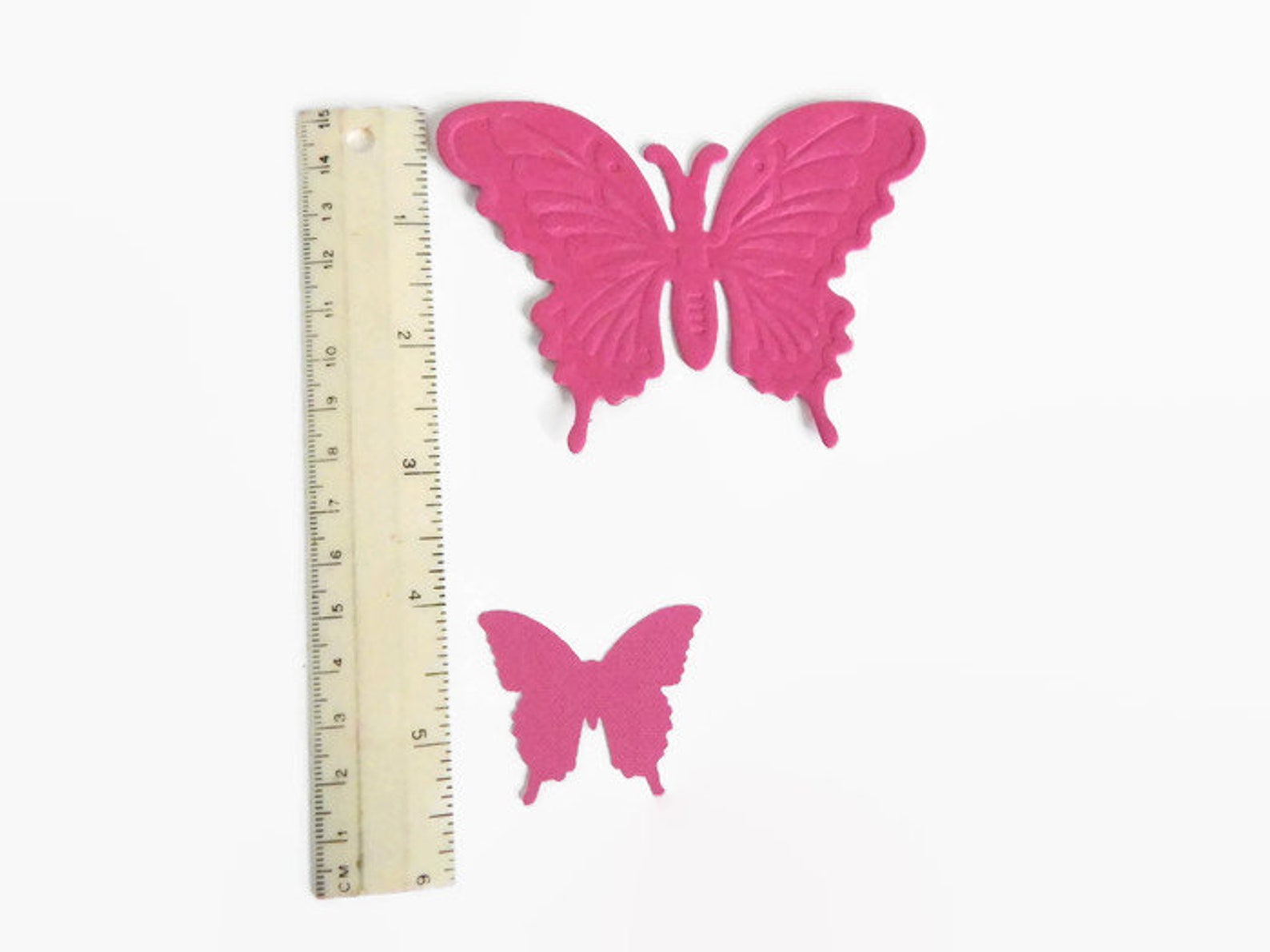 Pink Butterfly Die Cut Party Decorations Birthday Baby | Etsy