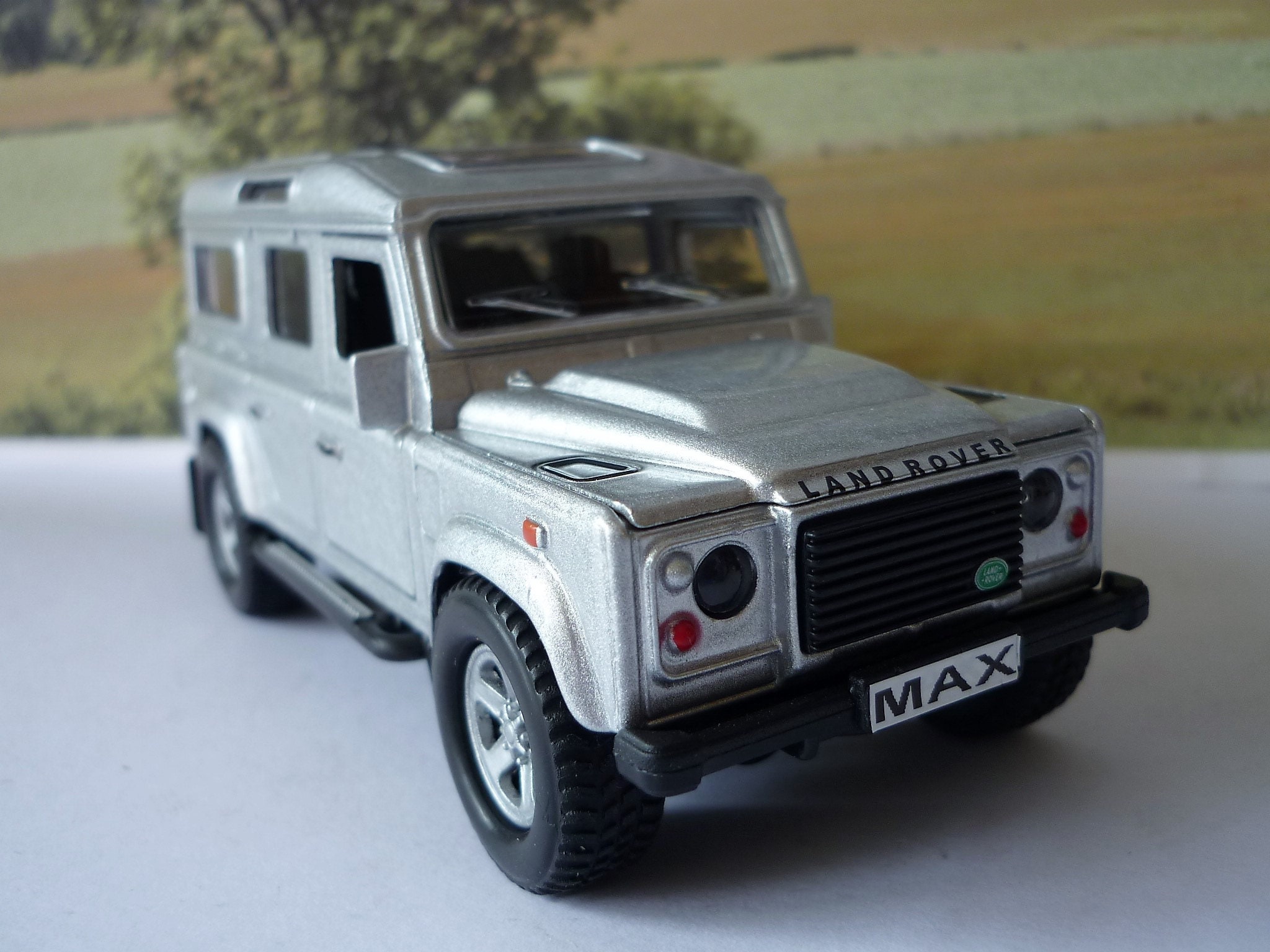 PERSONALISED PLATE Gift Green or Silver Land Rover Defender | Etsy UK