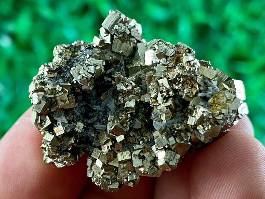 A Very Nice Pyrite From Borieva Mine Madan,bulgaria,mineral,crystal ...