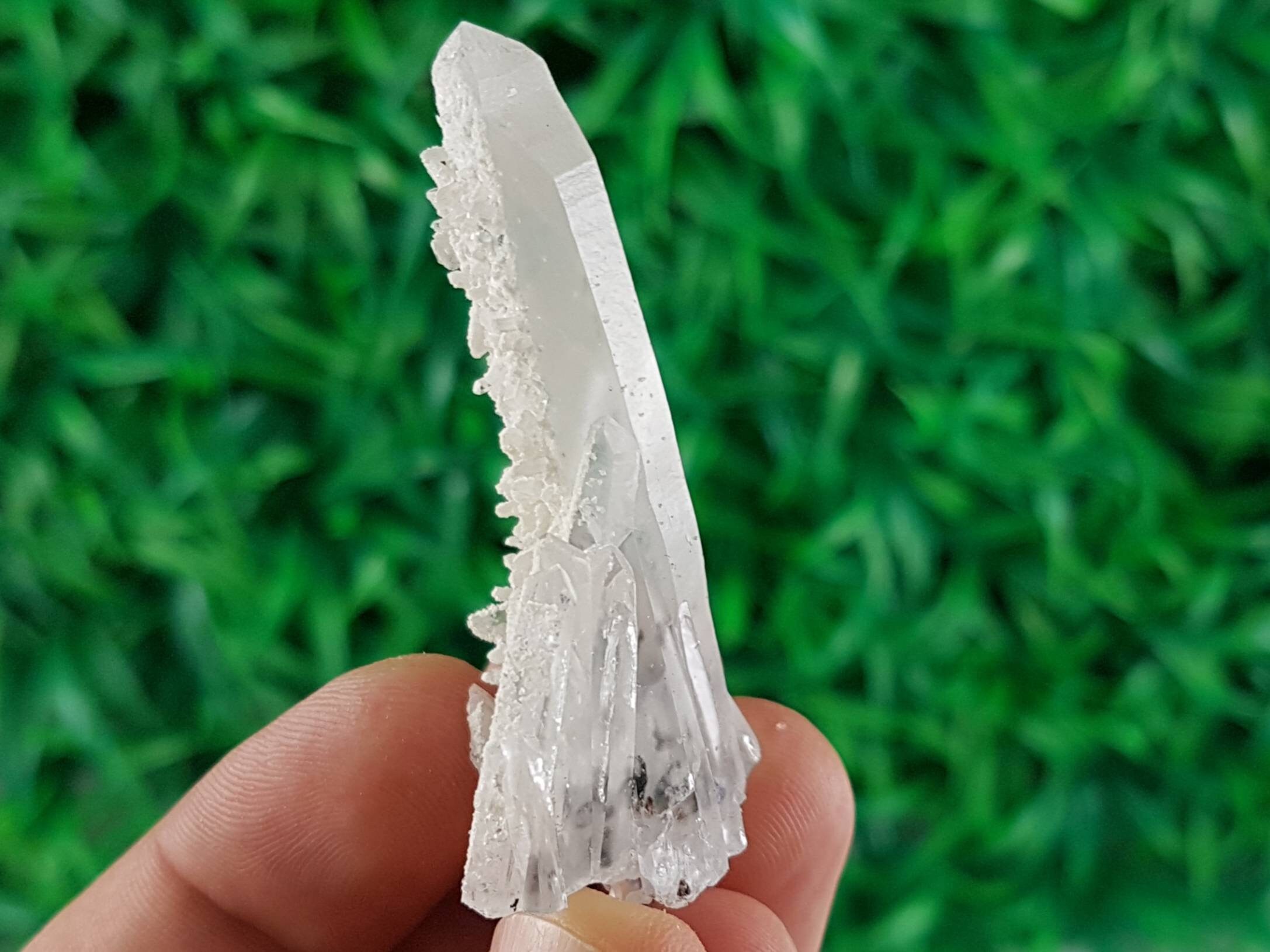 Beautiful Quartz With Inclusions and Calcite From | Etsy