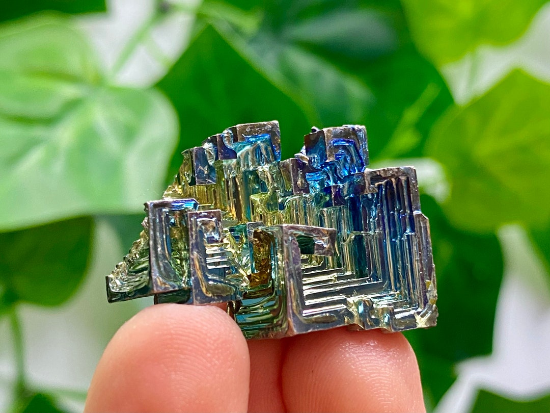 Rainbow Bismuth Cluster,bismuth Specimen,bismuth Crystal,lab Grown ...