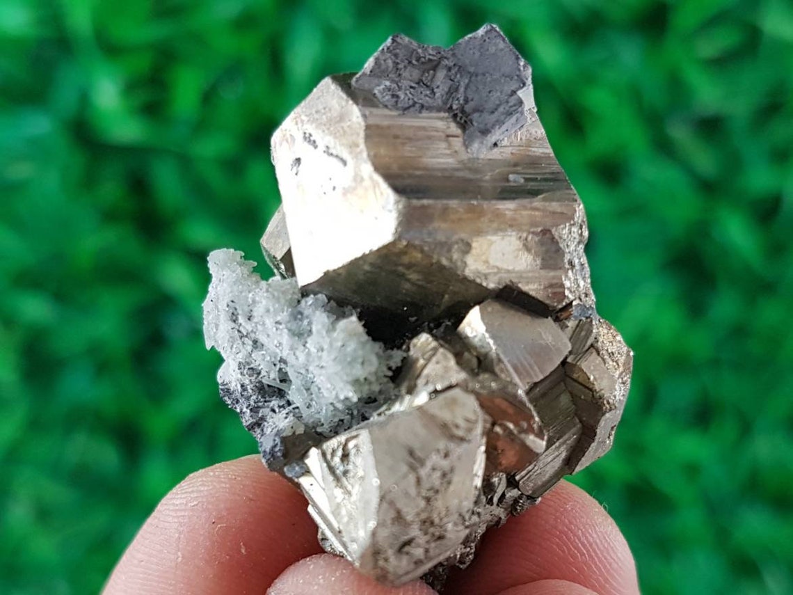 Shiny Pyriet uit Bulgarije Pyriet Pyriet Crystal pyriet | Etsy