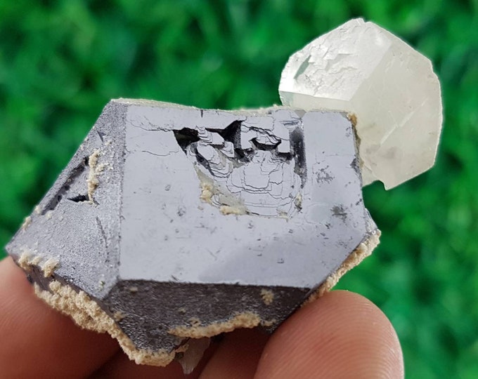 INCREDIBLE Luster Galena With Quartz and Chlorite From Bulgaria, Galena ...