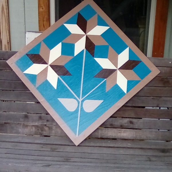 2x2 Barn Quilt - Etsy