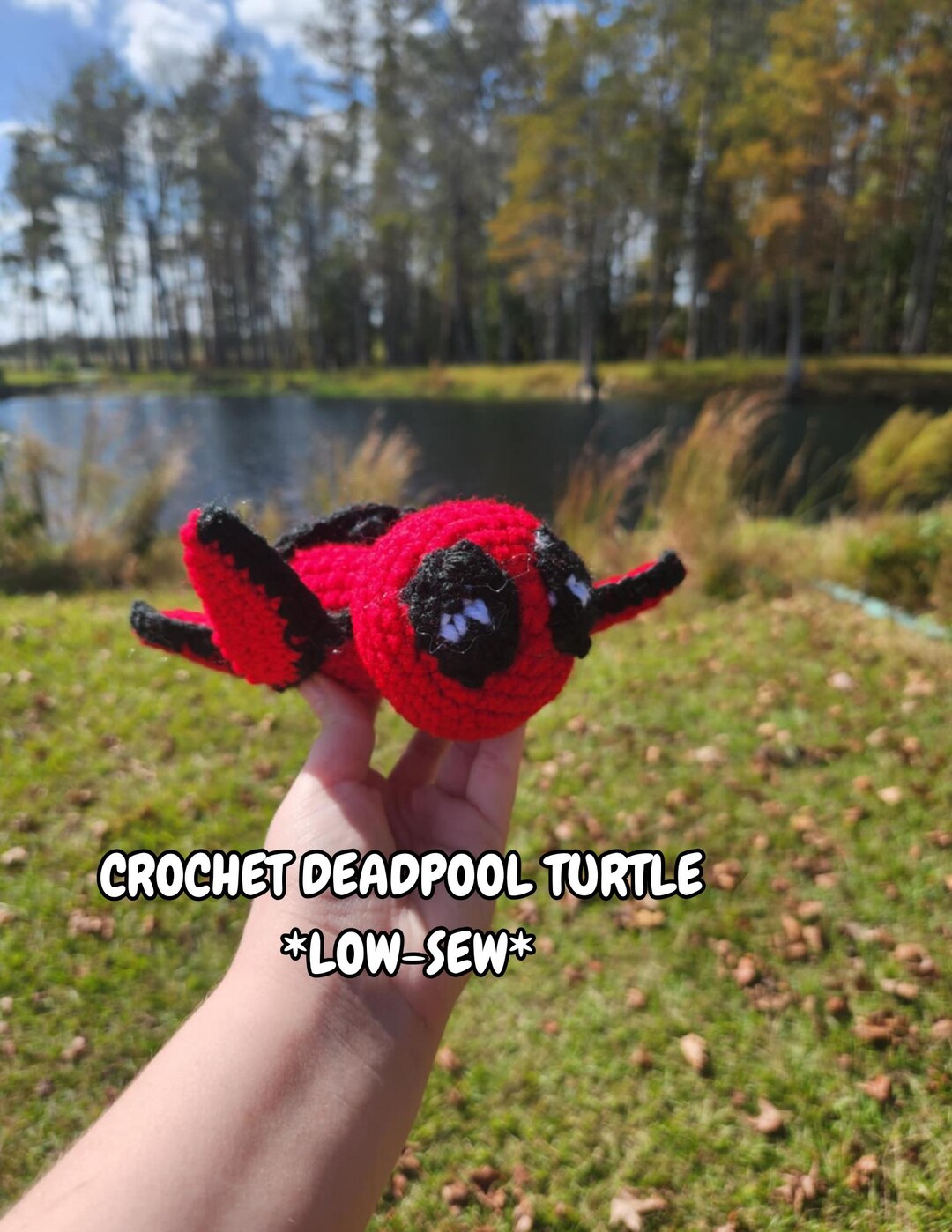 Crochet Rebel Shell Turtle Pattern *LOW-SEW* (inspired by Deadpool) - Etsy