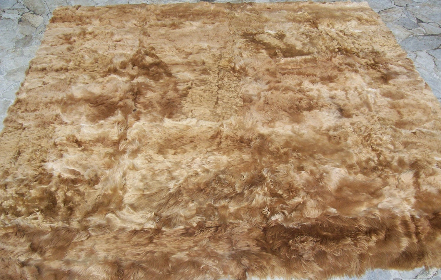 Luxury Hypoallergenic 100% Peruvian Suri Baby Alpaca Rug Carpet (300 X ...