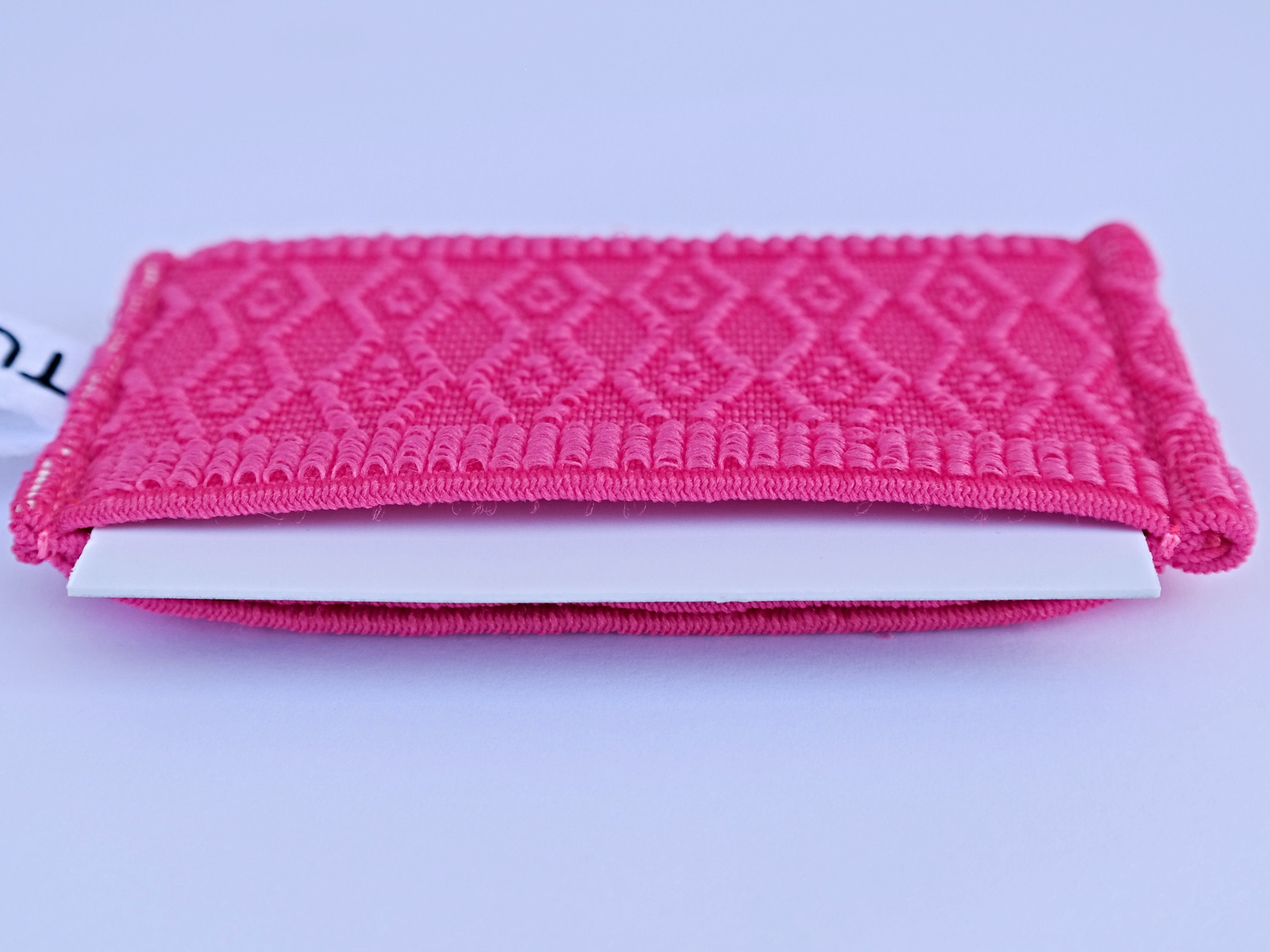 Pink Diamond Slim Wallet, Pink Wallet, Minimalist Wallet, Wallet for ...