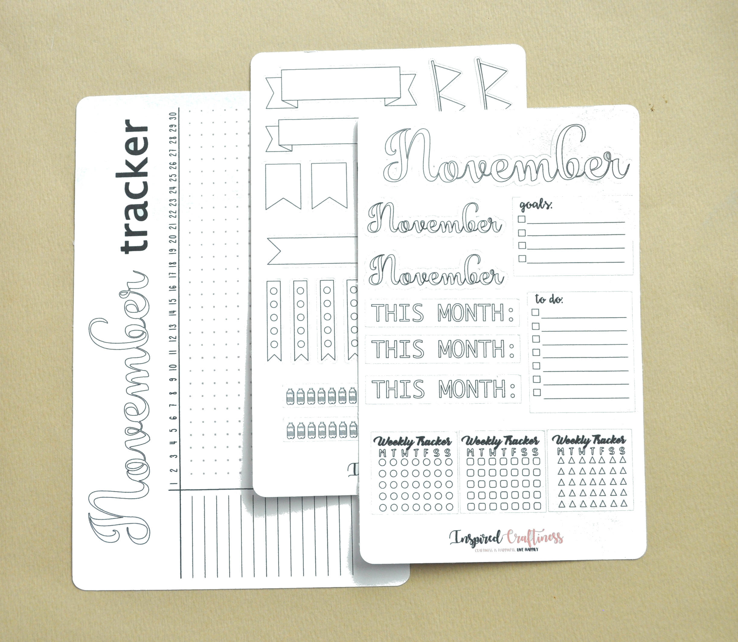 Bullet Journal Stickers, Bujo Stickers, Planning Sticker, Monthly ...