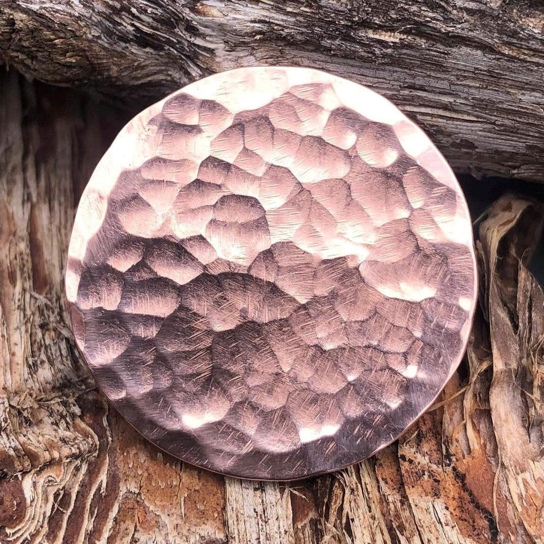 Copper Worry Coin Copper Fidget Coin - Etsy