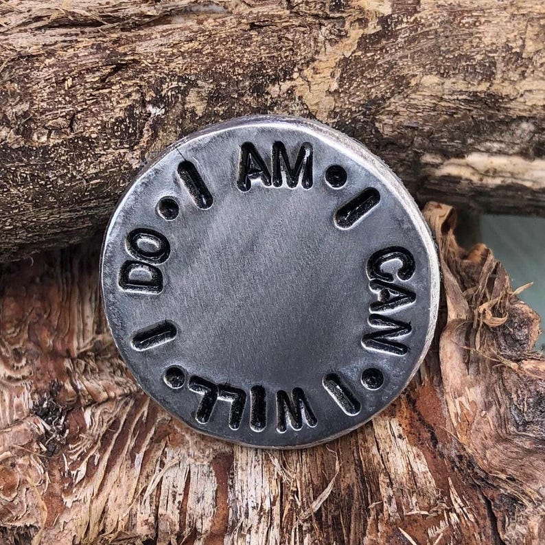 Aluminium Worry Coin Aluminium Fidget Coin - Etsy