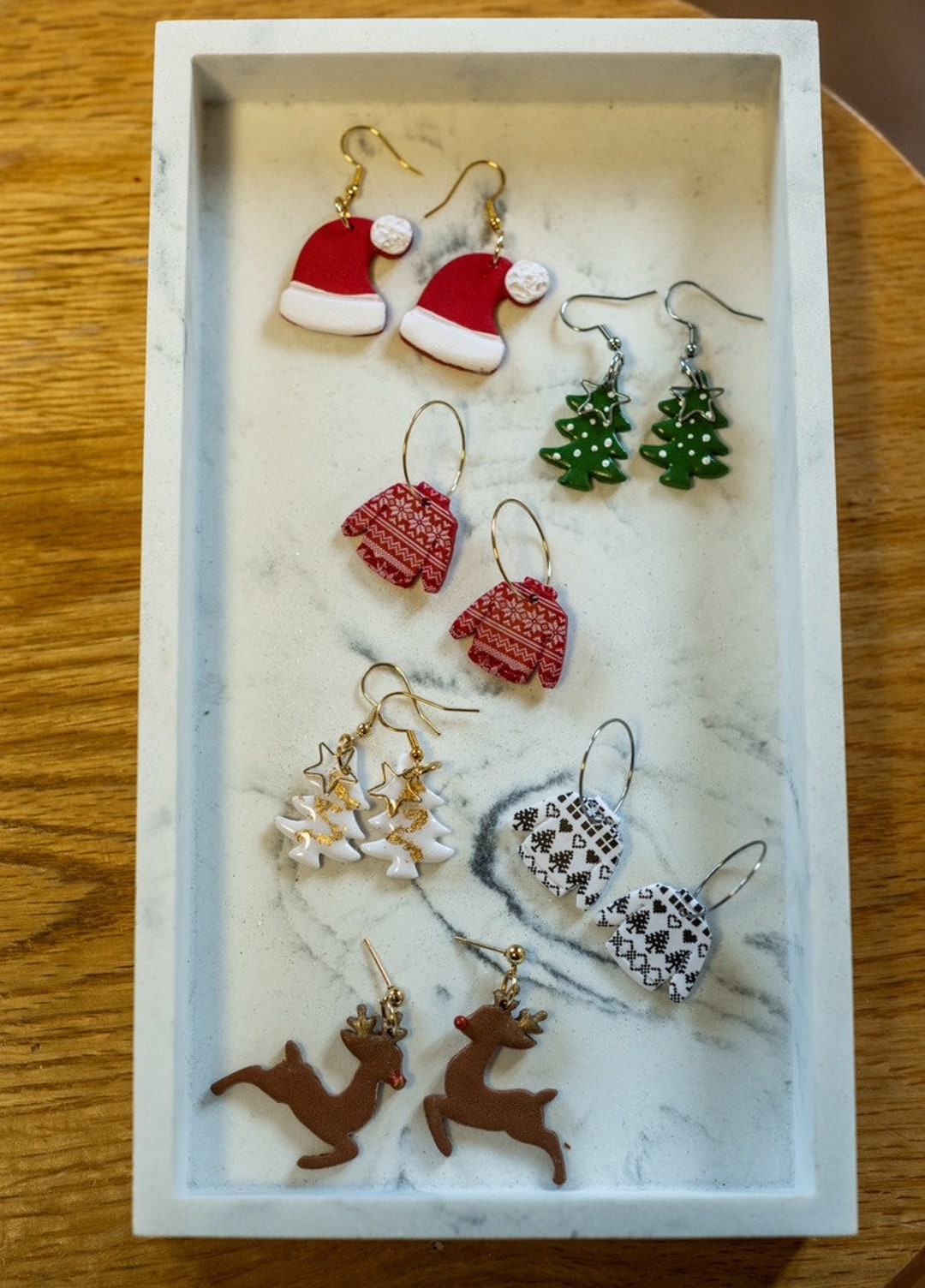 Christmas Dangles 2.0 - Christmas Dangle Lightweight Polymer Clay ...