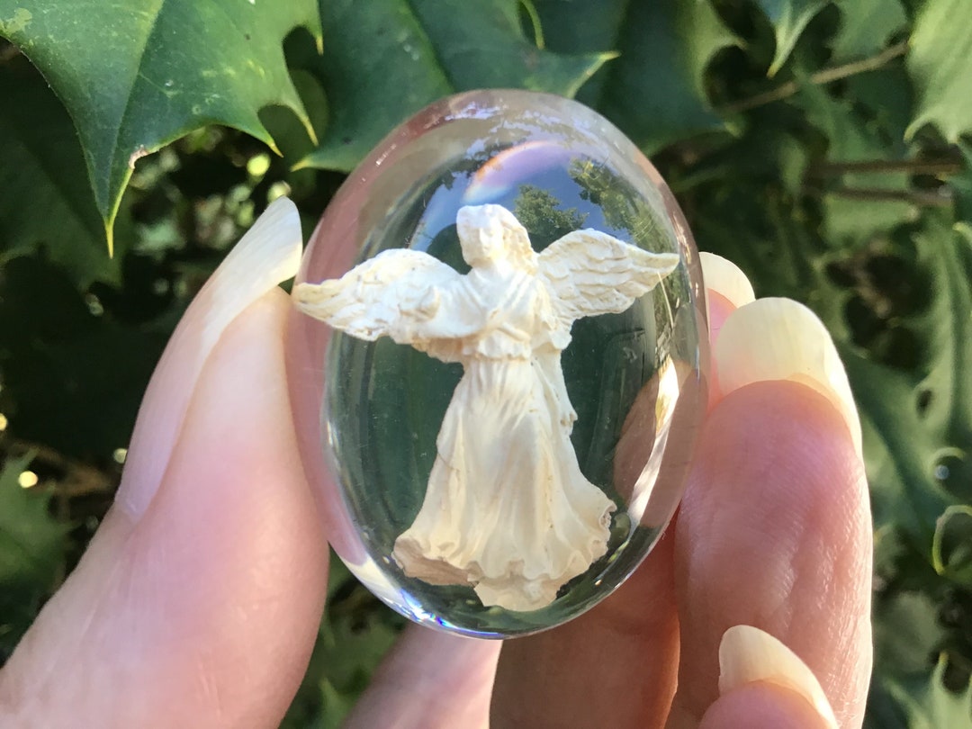 Angelstar HEALING ANGEL Pocket Stone Small Angel 1.5 - Etsy