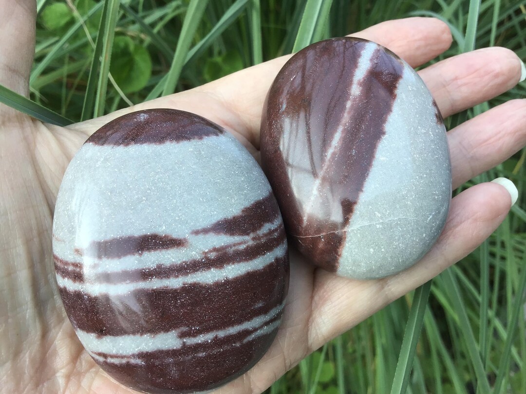 NARMADA Shiva Stone Palm Stone: Sacred Indian River Rock 2.25”-2.5” - Etsy