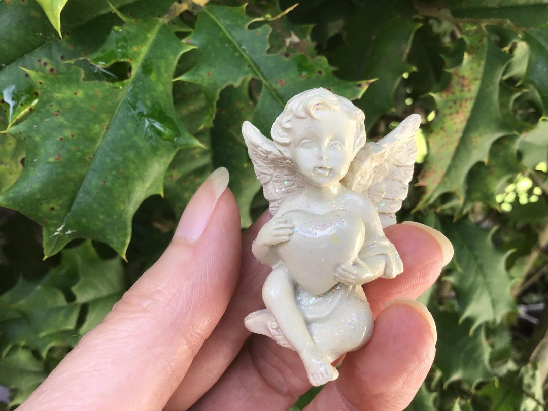 ANGEL of HOPE Figurine, Angel Statue, Planter Decor 1.75” - Etsy