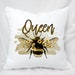 Queen Bee Cushion Cover . 40 X 40 Cms. - Etsy UK
