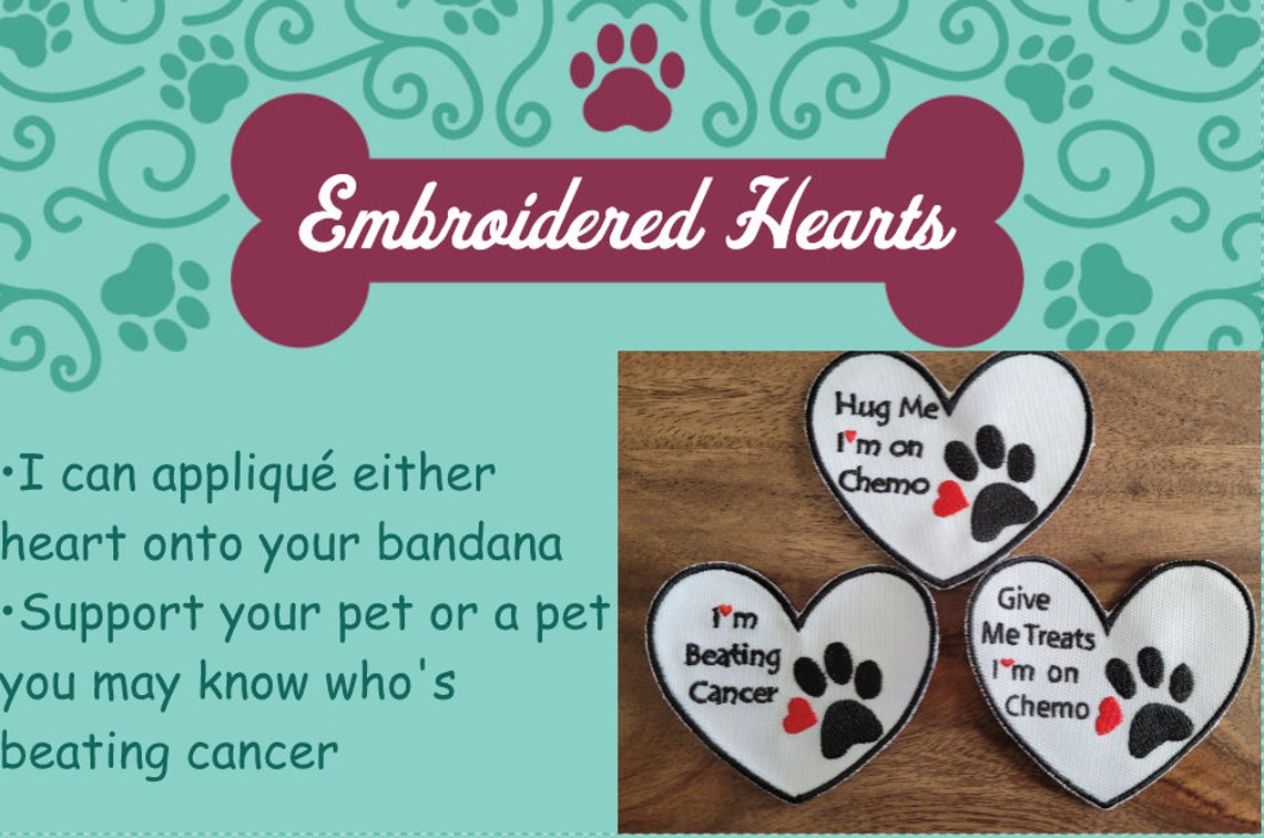 Pet Cancer Awareness Ribbon Blue Bandana I'm Beating - Etsy