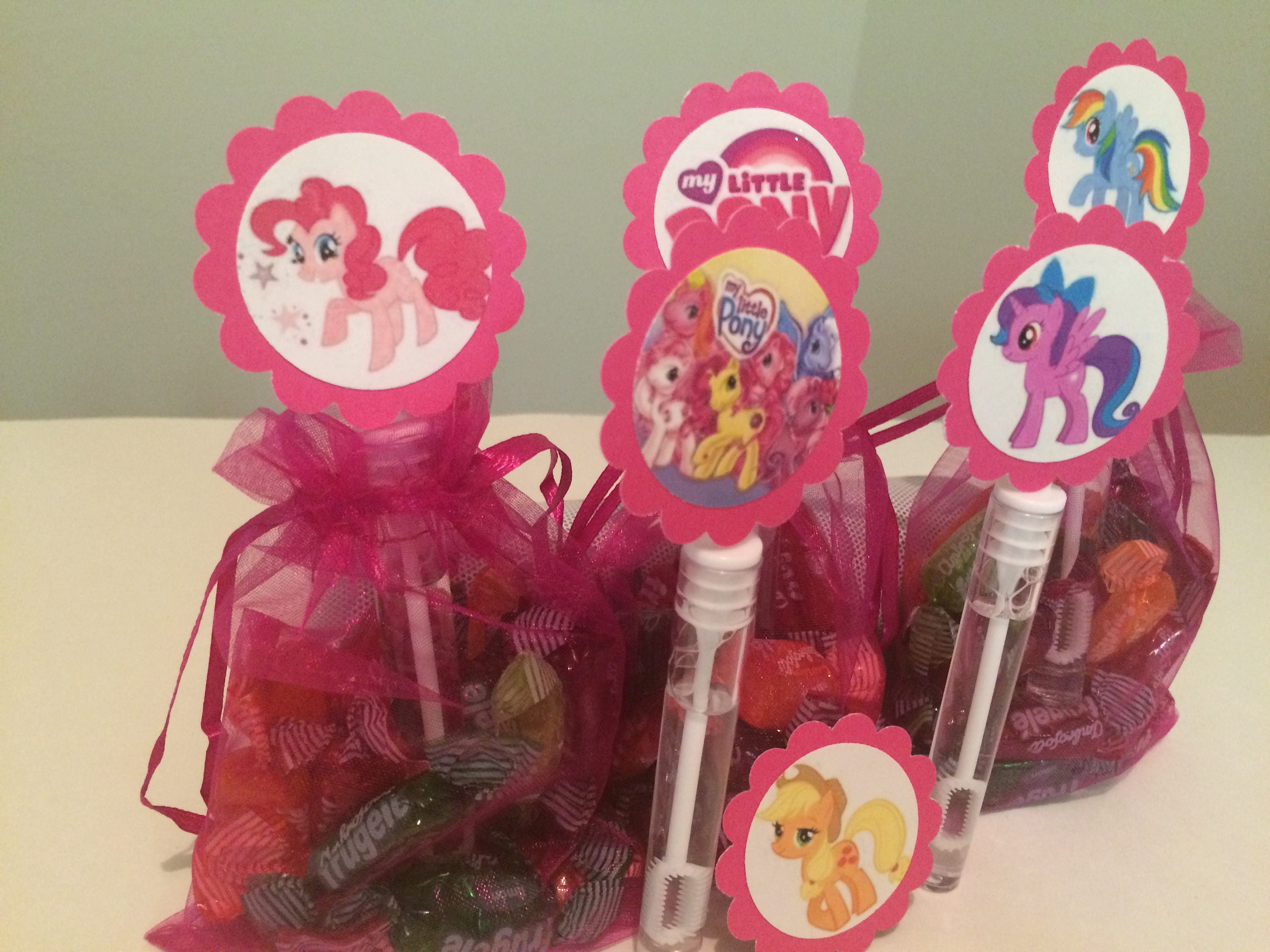 My Little Pony Mini Bubbles Wand Goodie Bag - Etsy