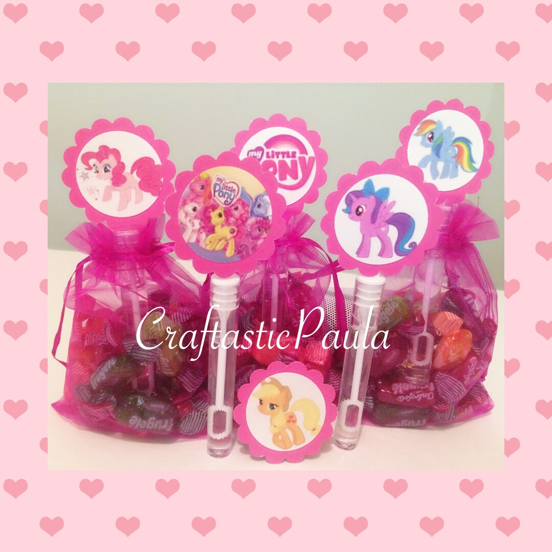 My Little Pony Mini Bubbles Wand Goodie Bag - Etsy