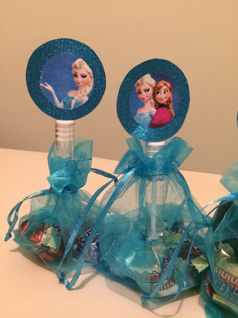 Frozen Mini Bubble Wand Goodie Bag Favor Birthday - Etsy