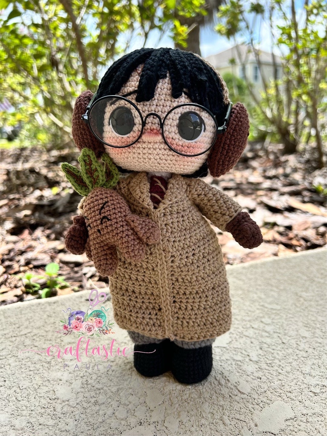 Wizard Harry Doll Amigurumi - Etsy