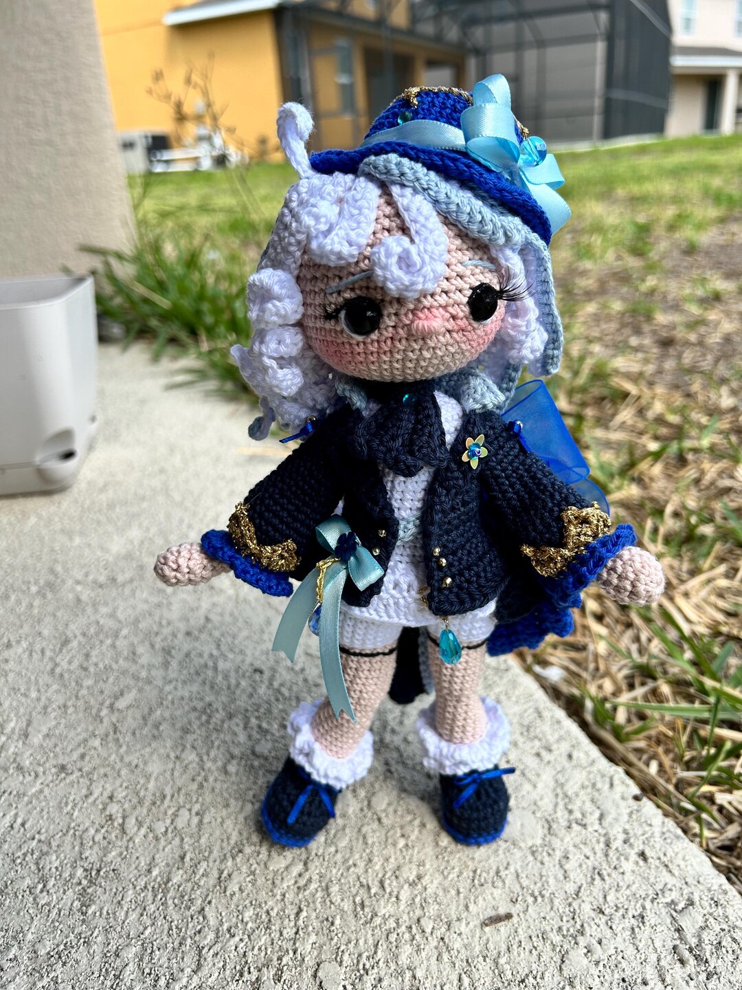 Furina Doll Amigurumi - Etsy