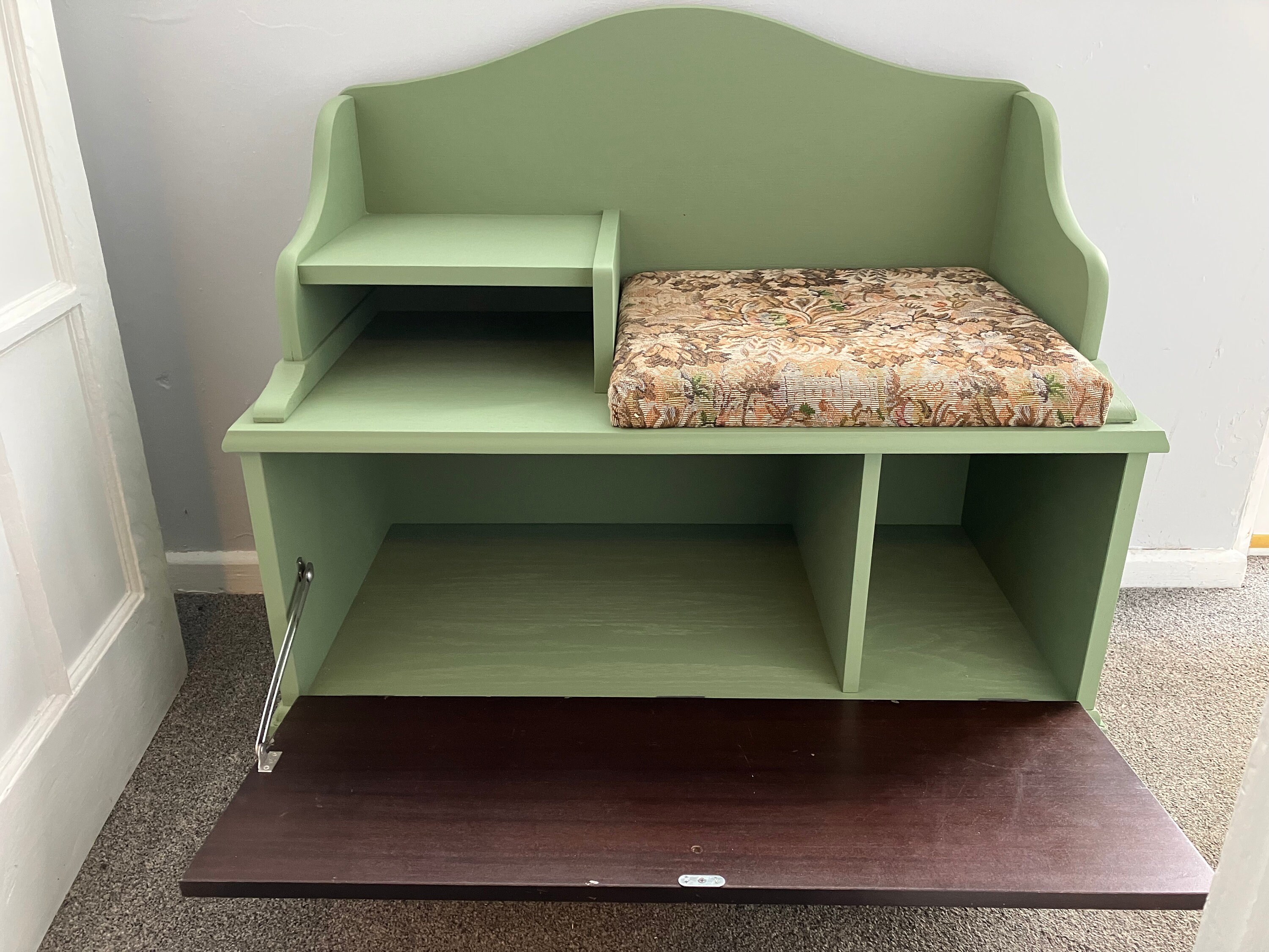 Telephone Table Hallway Conversation Table Upcycled Furniture - Etsy UK
