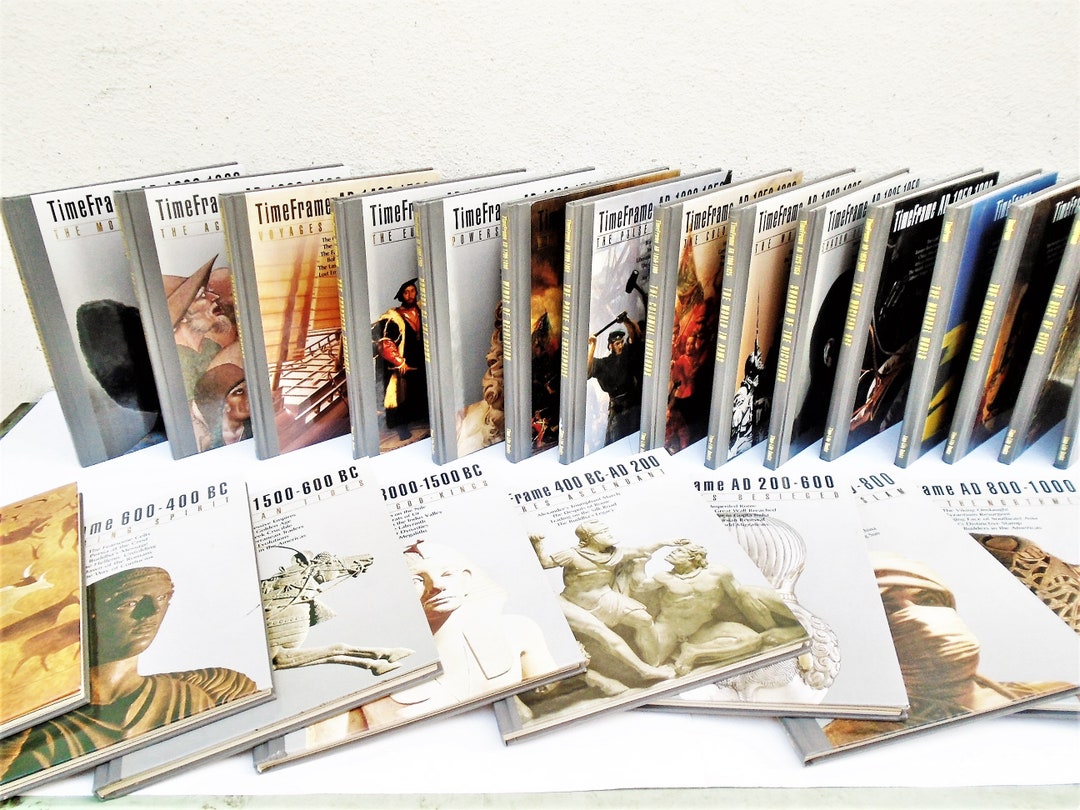 History Book Set "time Life Time Table Complete 25 Volumes" - Etsy