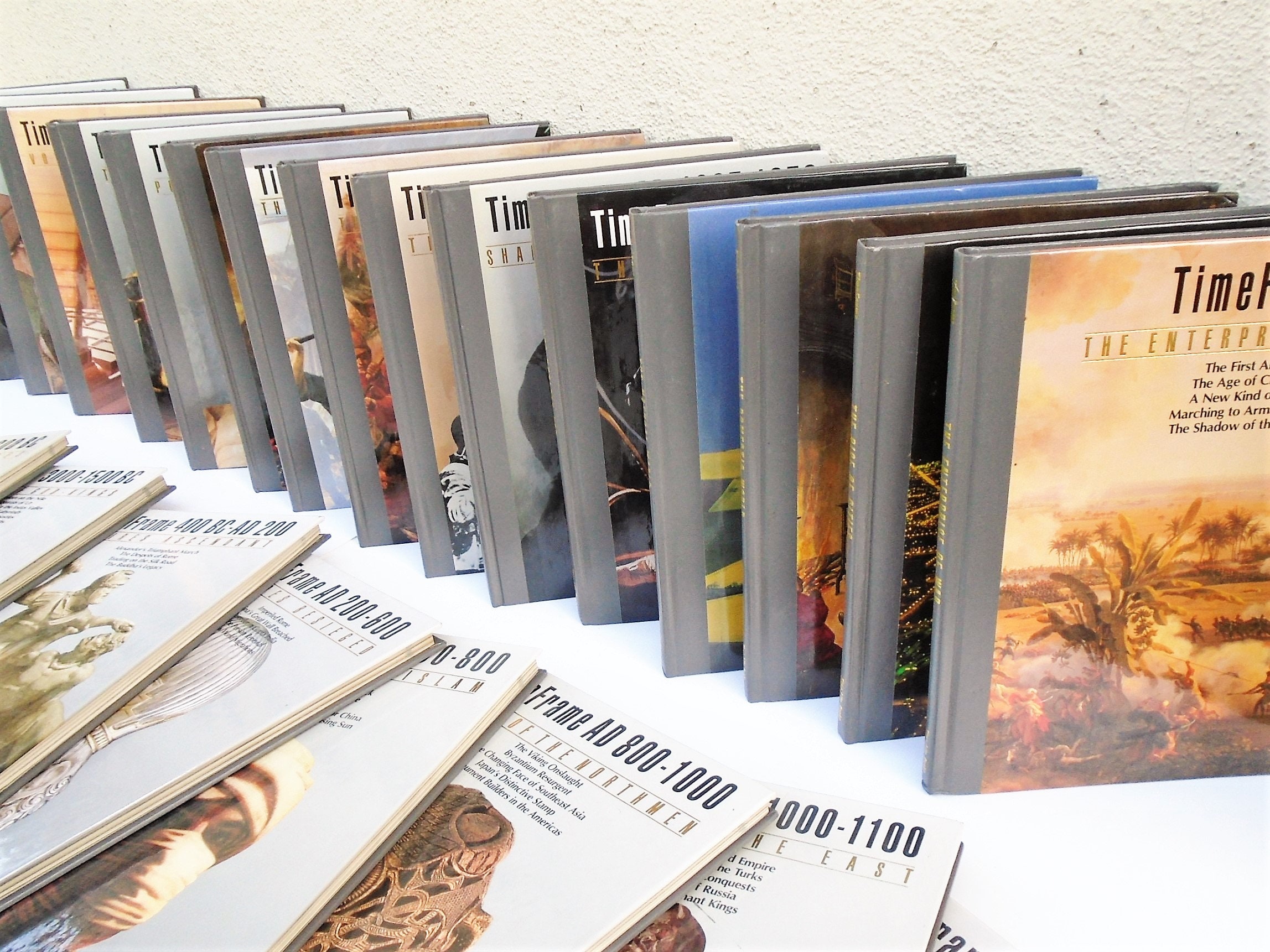 History Book Set time Life Time Table Complete 25 Volumes - Etsy