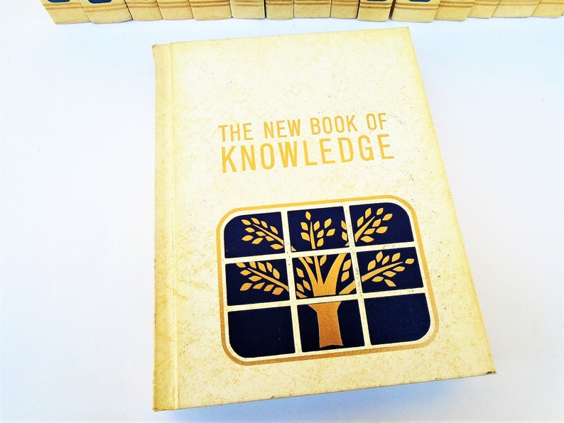 Vintage 1967 Book of Knowledge Encyclopedia Set: 20 Volume Kids ...
