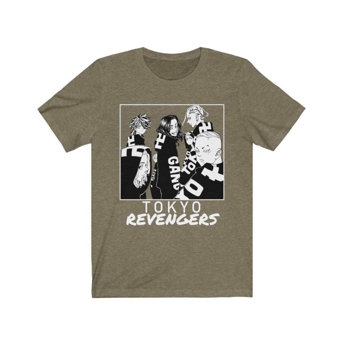 Tokyo Revengers T-shirt Black - Etsy Italia