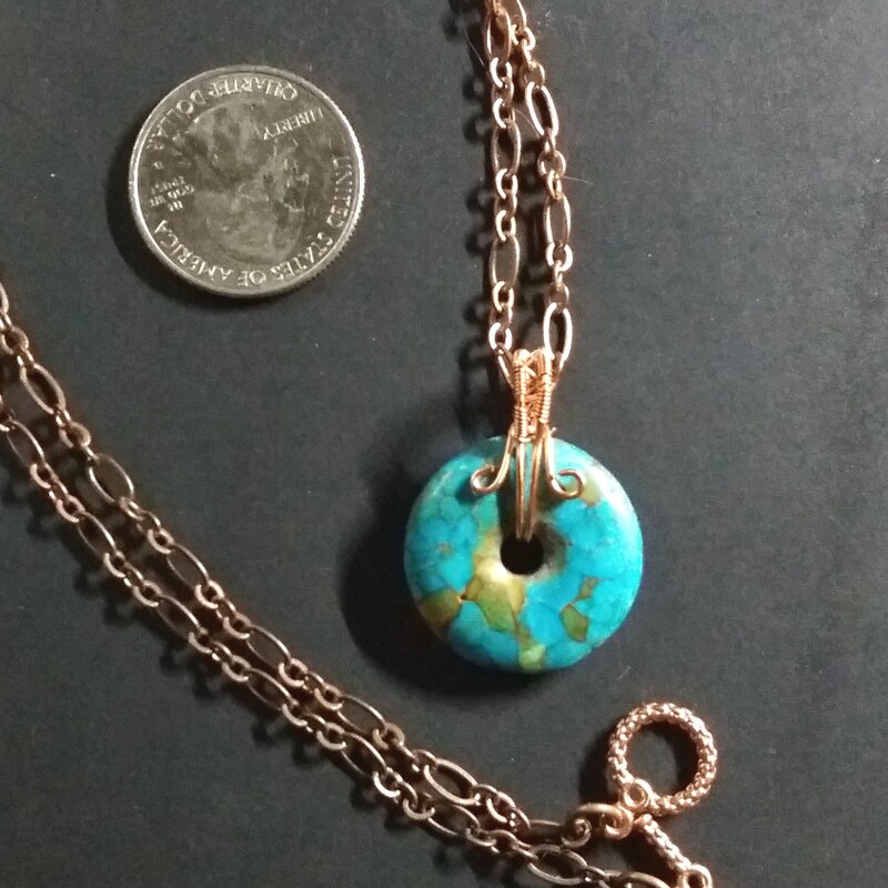 Donut Pendant - Etsy
