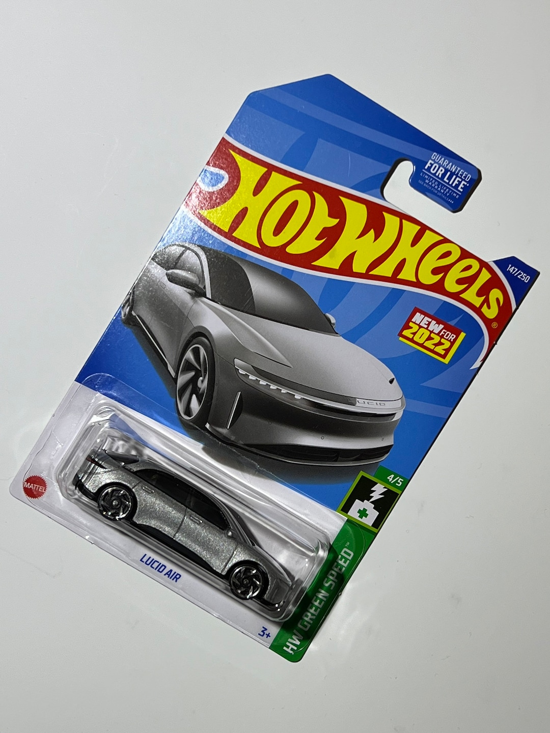 Metallic Silver Lucid Air Hot Wheels 1/64th Scale. Hotwheels Die Cast ...