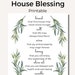 Housewarming Printable House Blessing Printable Bread Salt - Etsy