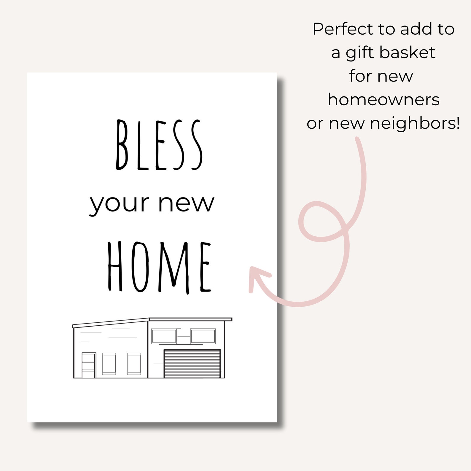 Housewarming Printable| House Blessing Printable| Bread, Salt, Wine ...