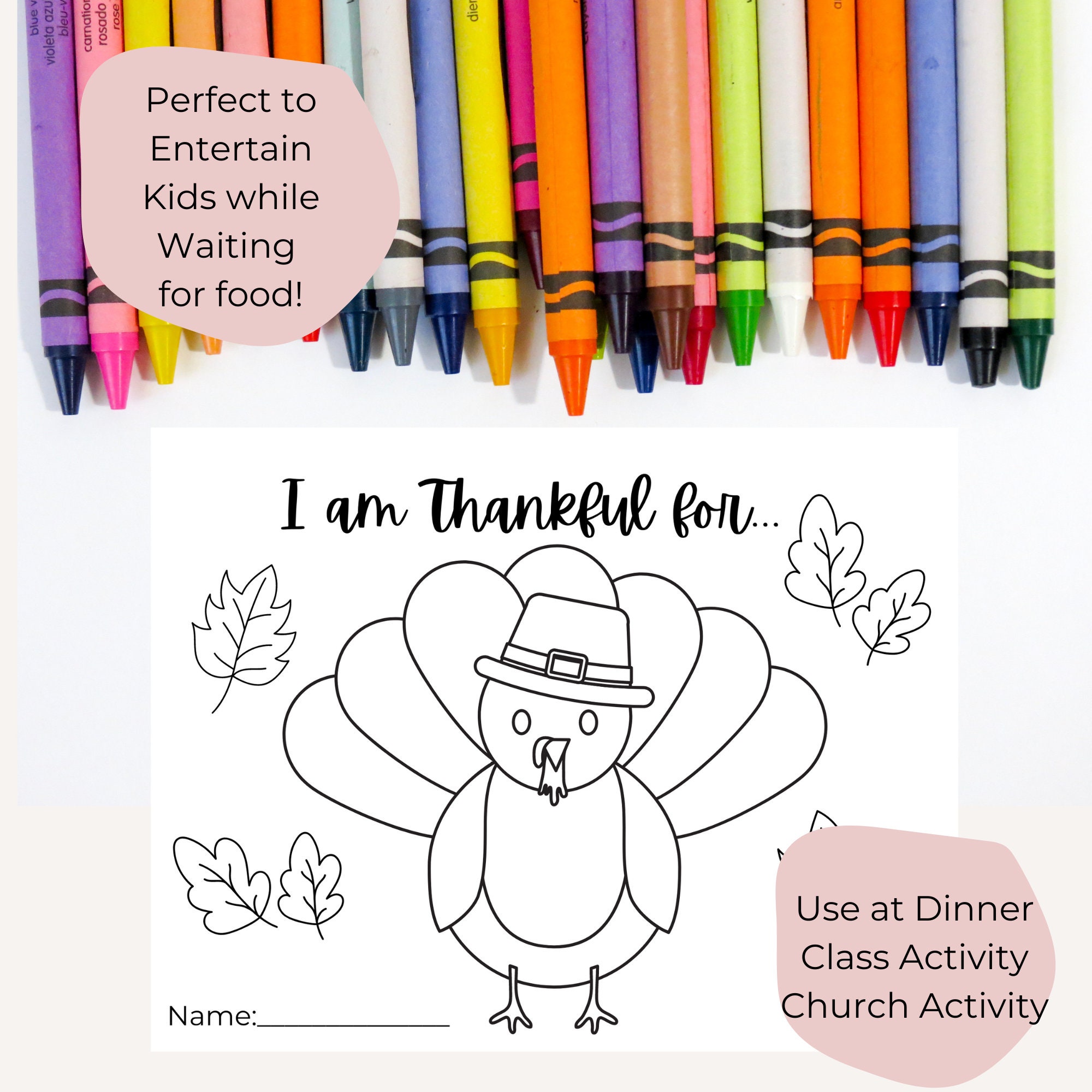 Kids Turkey Coloring Page for Thanksgiving Fun | Gratitude and Fun ...