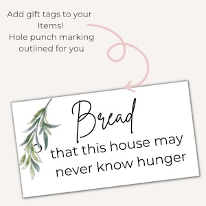 Housewarming Printable| House Blessing Printable| Bread, Salt, Wine ...