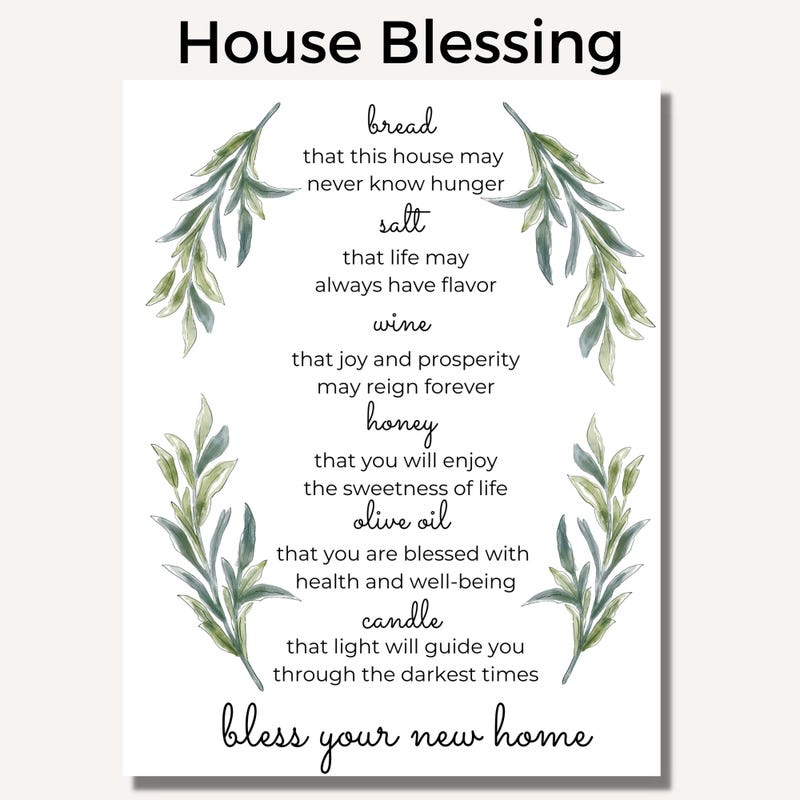 New Home Bless This - Etsy