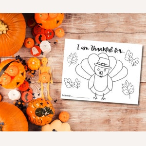 Kids Turkey Coloring Page for Thanksgiving Fun | Gratitude and Fun ...