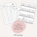 Printable Reading Tracker Reading Review Reading Bookshelf Reading ...