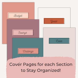 Printable Budget Binder| Monthly Budget Tracker| Savings Tracker| Debt ...